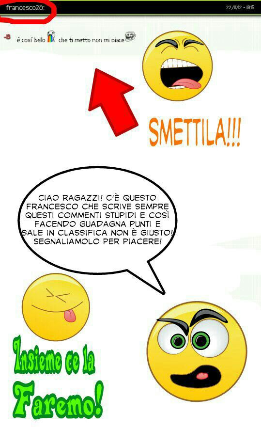 francesco 20 smettila! - Meme by Martissima :) Memedroid