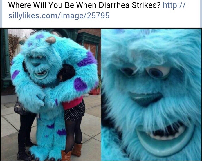 When Diarrhea Strikes Meme You'll Never Know When Diarrhea Hits.