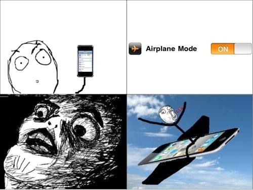 Modo avión - Meme subido por alvarocalvo :) Memedroid