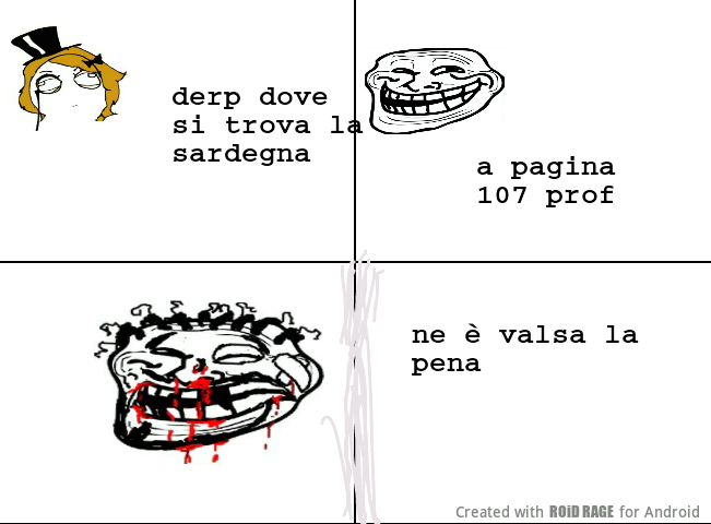 il mio primo roid rage - Meme by minkione98 :) Memedroid