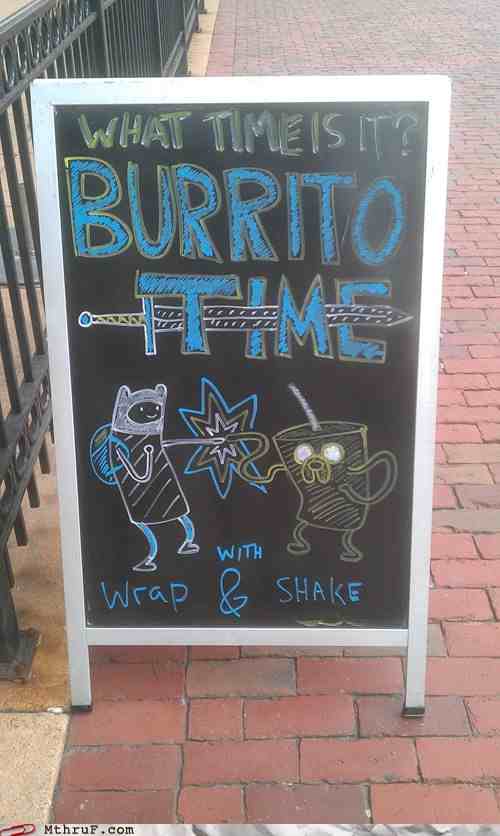 Burrito time - Meme subido por Oisika :) Memedroid