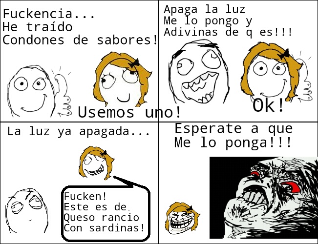 Condones de sabores - Meme subido por jrodrigocano :) Memedroid