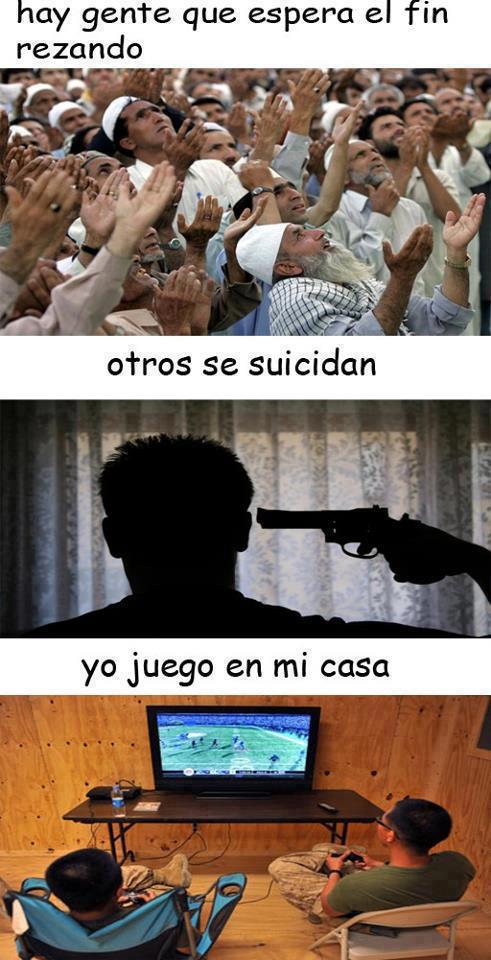 El fin del mundo así lo enfrento yo :) - Meme subido por lalopedo ...