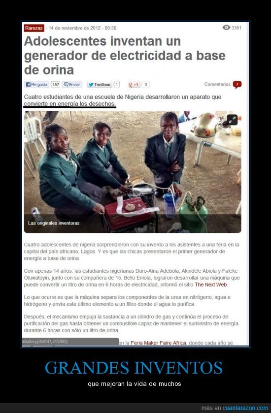 invento - Meme subido por Brychu :) Memedroid