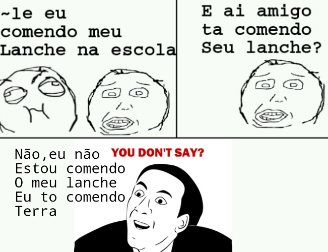lanche - Meme by maiconr913.mr :) Memedroid