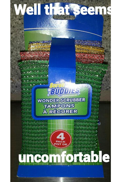 wonder scrubber... tampons? - Meme by Woelfeje :) Memedroid