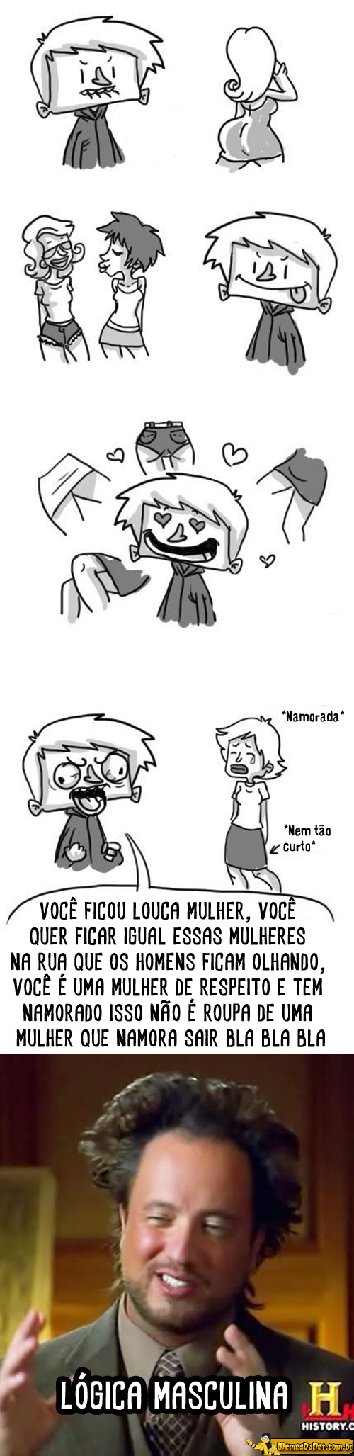 Logica masculina. - Meme by AnaLovato_ :) Memedroid