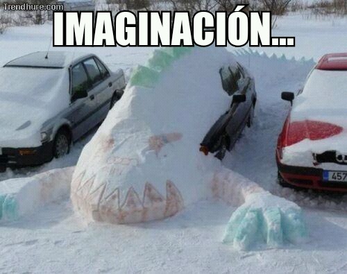 imaginación... - Meme subido por Brychu :) Memedroid