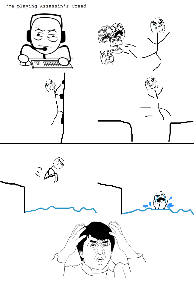 Assassin's Creed Logic - Meme subido por The_Great_Derp :) Memedroid