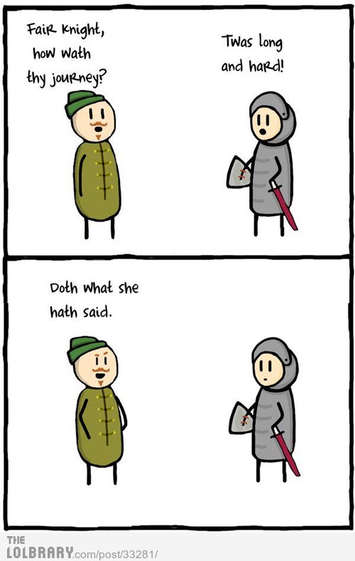 Doth Hath What She Hath Said - Meme subido por ToxicOnyx :) Memedroid