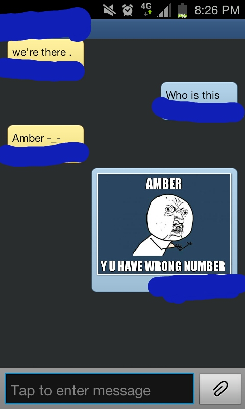 wrong number - Meme by LisaAnn316 :) Memedroid