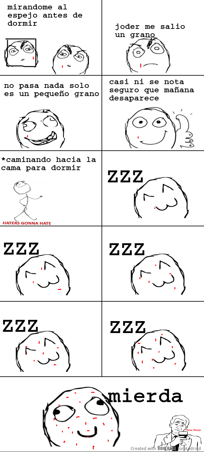 Putos granos - Meme subido por wiper :) Memedroid