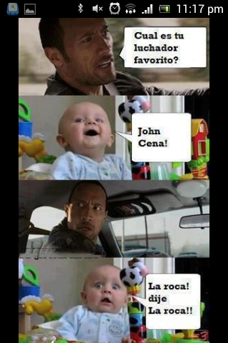 la roca la roca - Meme by alexramle :) Memedroid