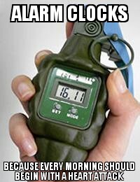 Alarm clocks - Meme subido por ayub57 :) Memedroid