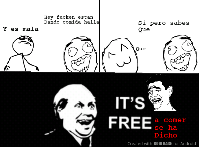 Es...ES GRATIS - Meme subido por leandroonline01 :) Memedroid