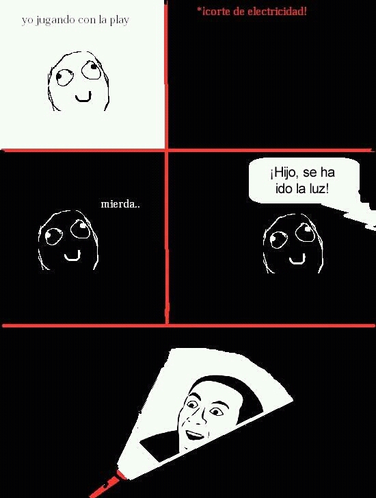 luz - Meme subido por EL-FUAAA :) Memedroid