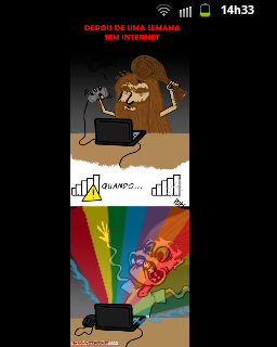 sem internet... - Meme subido por zidannes98 :) Memedroid