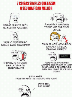 7 melhores coisas na vida - Meme by Liih_Trollina :) Memedroid
