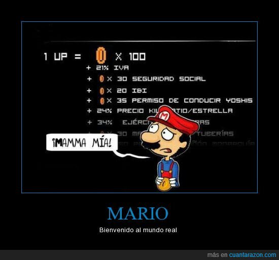 Bienvenido al mundo real - Meme subido por gorkitanaval01 :) Memedroid
