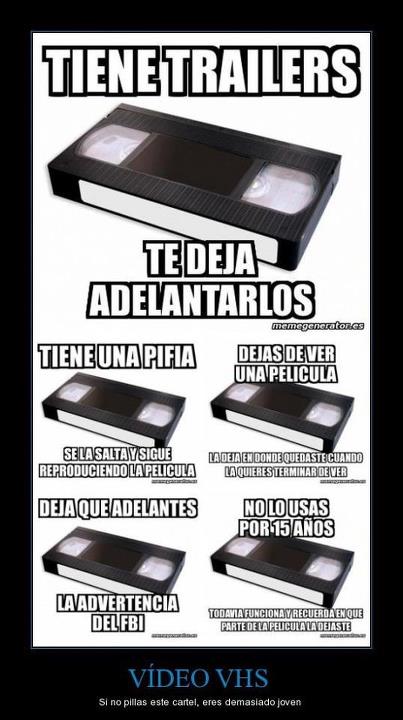 vhs me trae buenos recuerdos - Meme subido por torales404 :) Memedroid