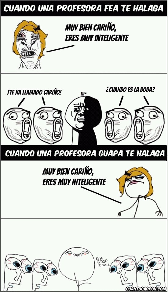 Tipos de profesora - Meme subido por andrescampoarcis :) Memedroid