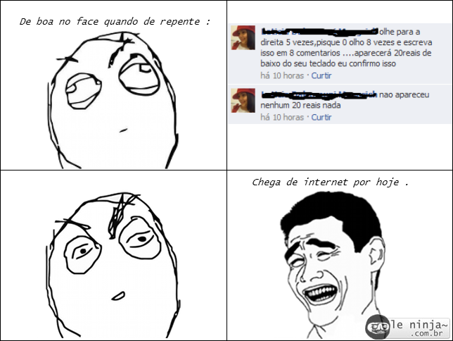 chega de face - Meme by dkattux :) Memedroid