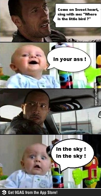 In the sky, in the sky !! - Meme subido por kingozigo :) Memedroid