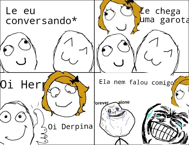 Forever Alone lvl invisivel - Meme by MaverickHunterX :) Memedroid